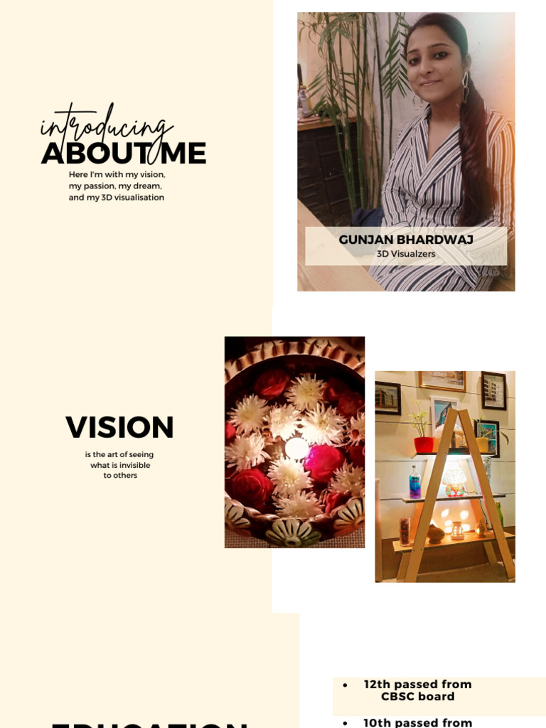 3D Visualization Portfolio by Gunjan Bhardwaj | PDF