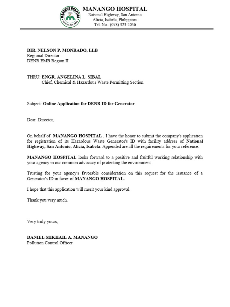 official letter of request | PDF