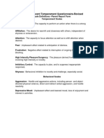 BIS/BAS Scales: Behavioral Assessment | PDF | Emotions | Psychological ...
