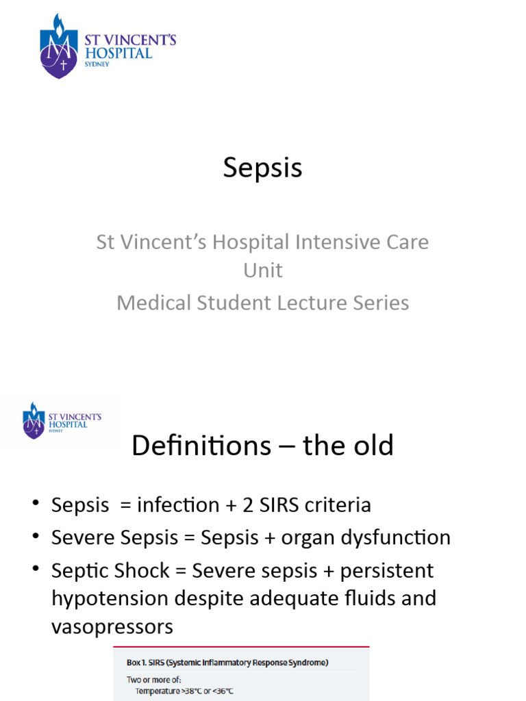 Sepsis | PDF | Sepsis | Shock (Circulatory)