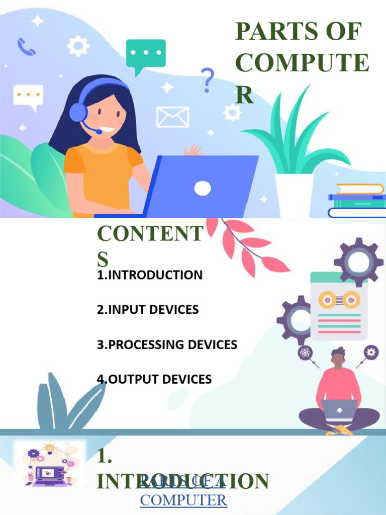 Parts of Computer | PDF | Computers