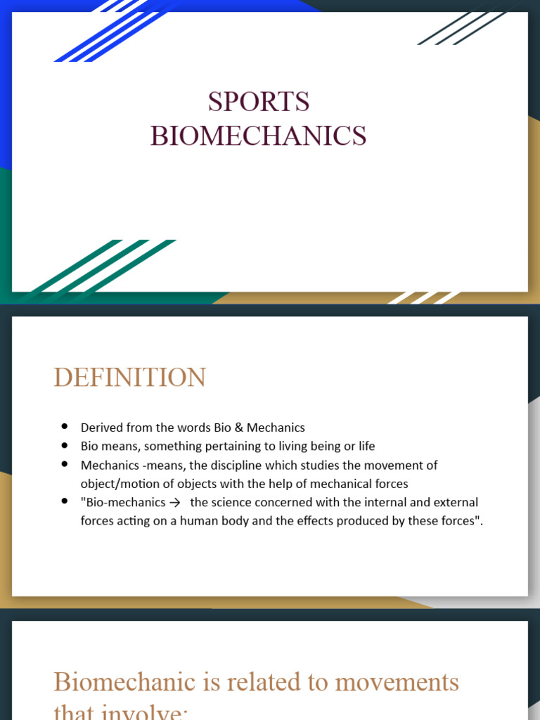 Sports Biomechanics | PDF