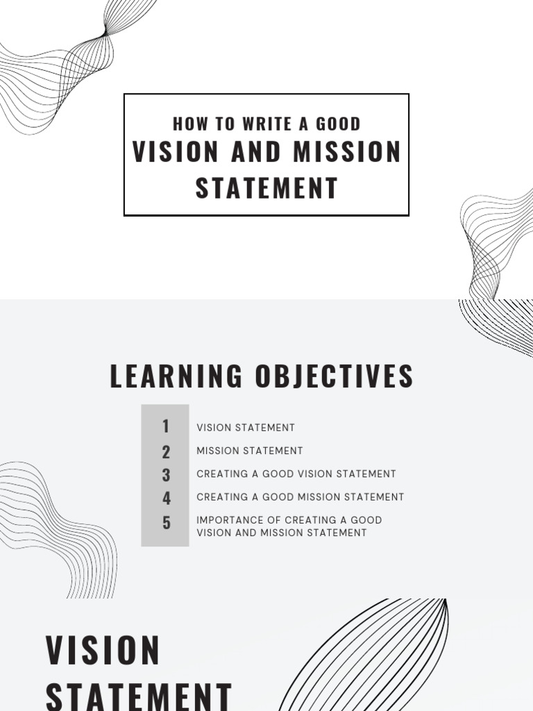 MGT - Vision and Mission Statement | PDF | Brand | Motivation