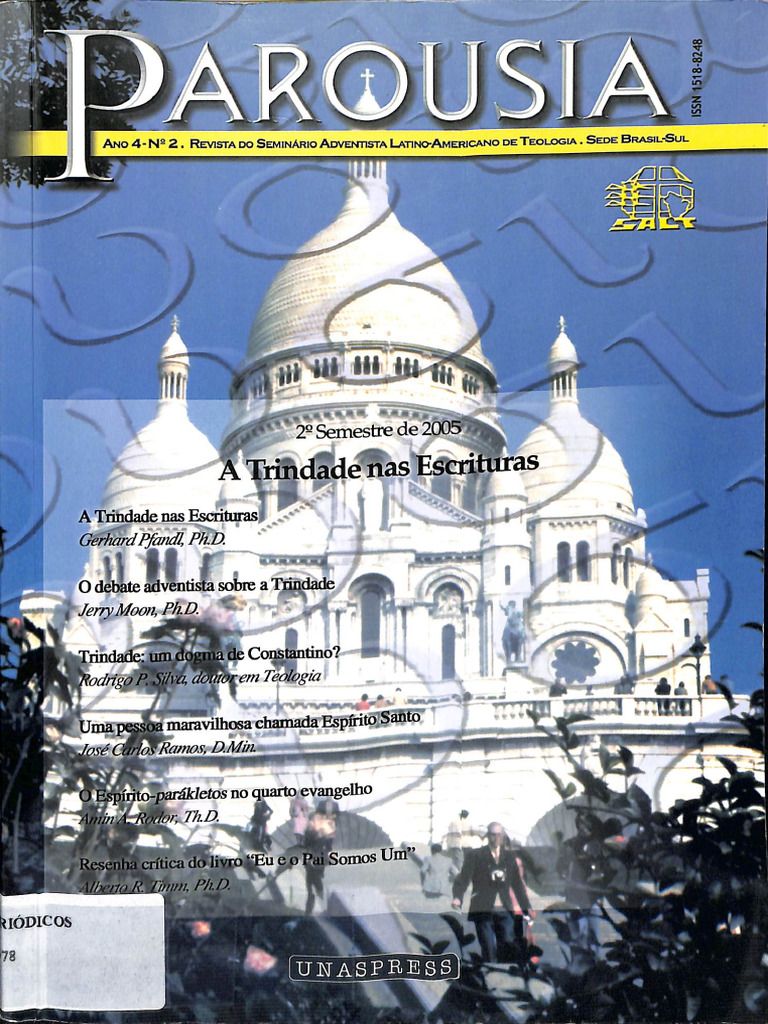 Parousia - A Trindade Nas Escrituras | PDF | Trindade | Jesus
