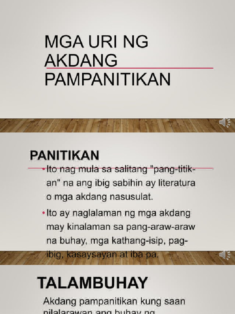 Panitikang Filipino | PDF