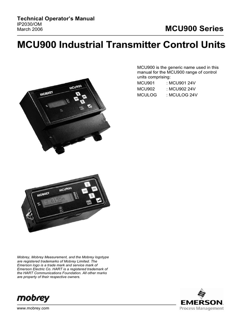 Mobrey MCU900 Installation Manual | PDF | Home & Garden | Computers