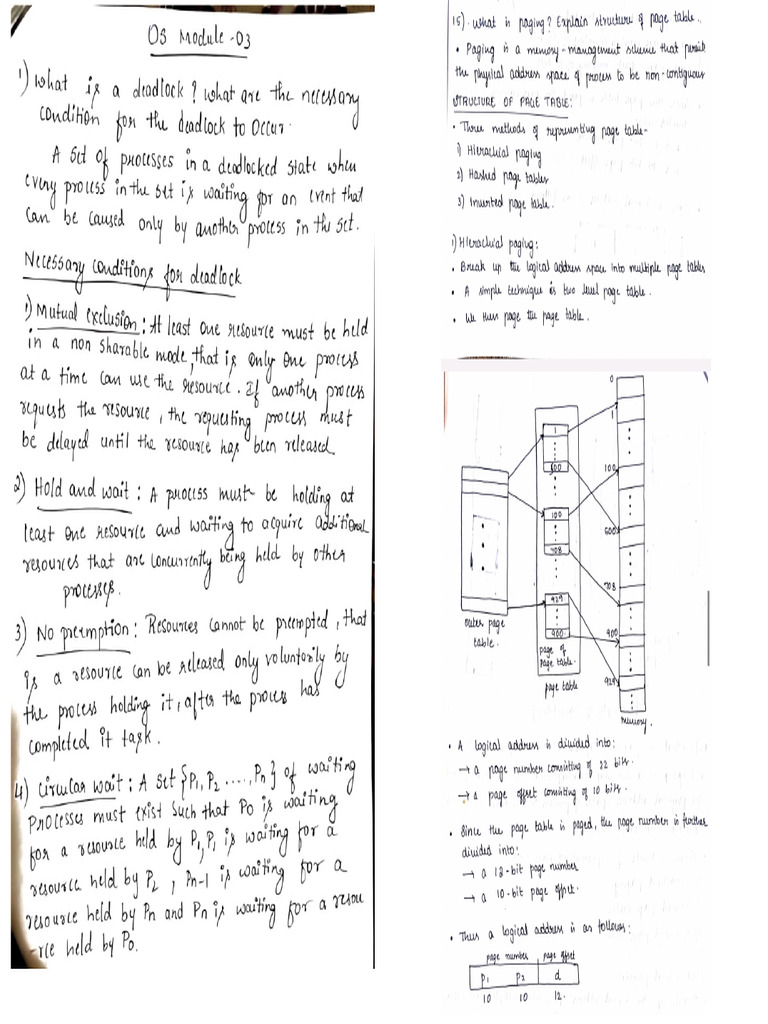 Os Module 3 Theory | PDF