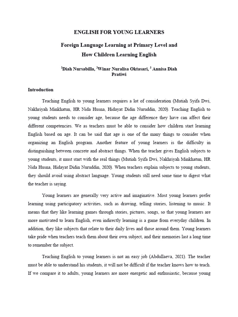 Eyl Group 1 | PDF | Foreign Language | Teachers