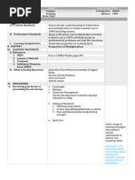 Lesson Plan With Indicators and Annotations | PDF | Learning | Lesson Plan