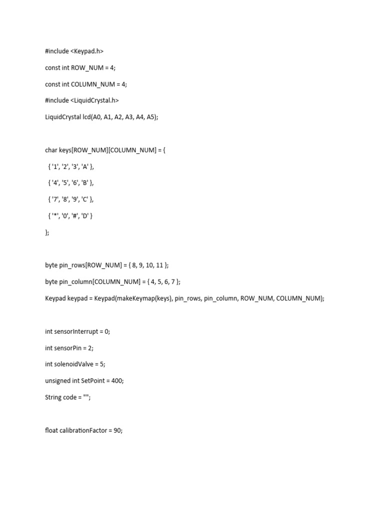 Filling Machine Water Arduino Uno Pdf Computer Programming Computing 