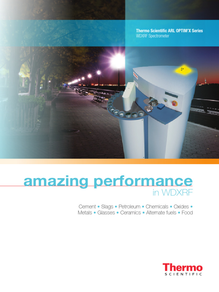 Thermo Scientific ARL OPTIM'X Series | PDF