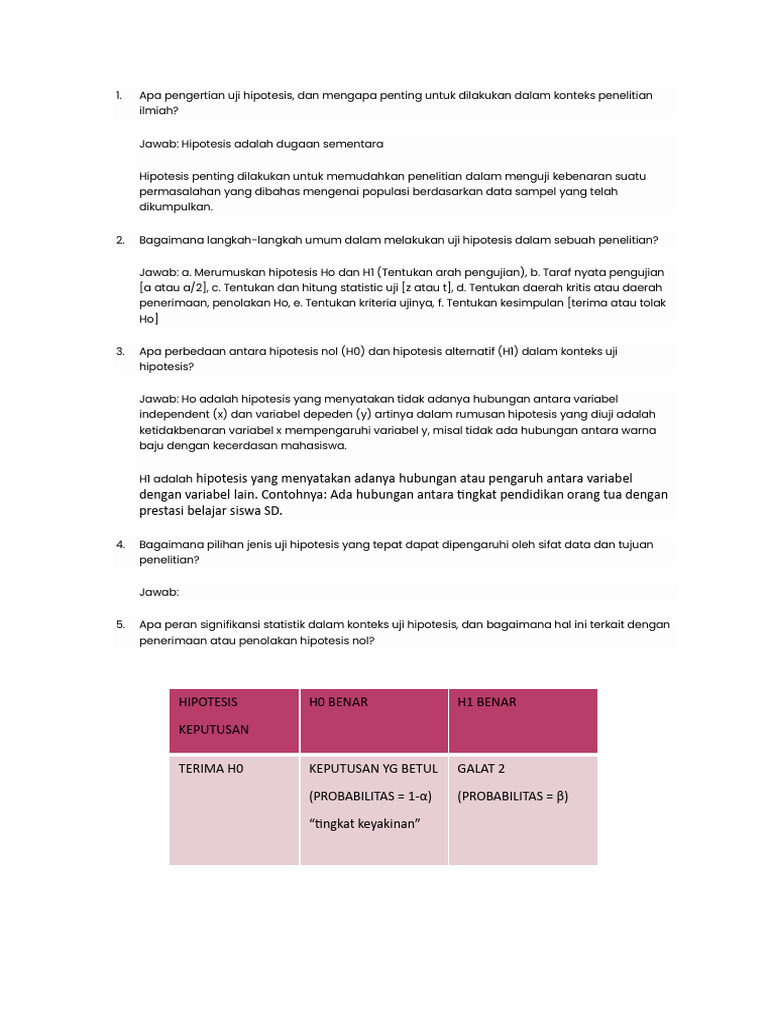 Tugas Metodologi Penelitian Pertemuan 15 | PDF Tugas Metodologi Penelitian Pertemuan 15 | PDF