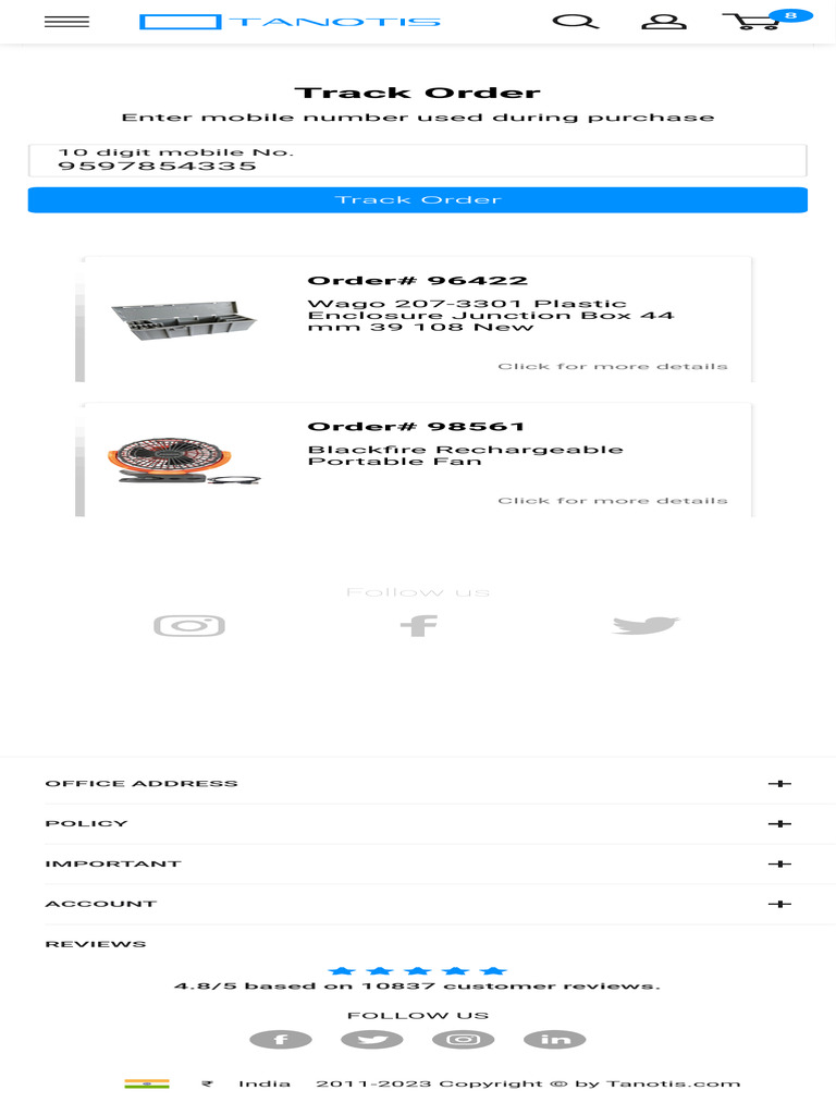 Tanotis - Delivery | PDF