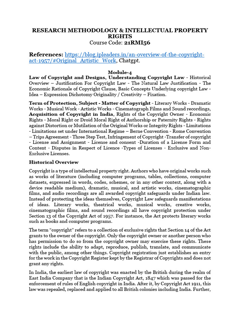 Module 4 | PDF | Copyright | Musical Compositions