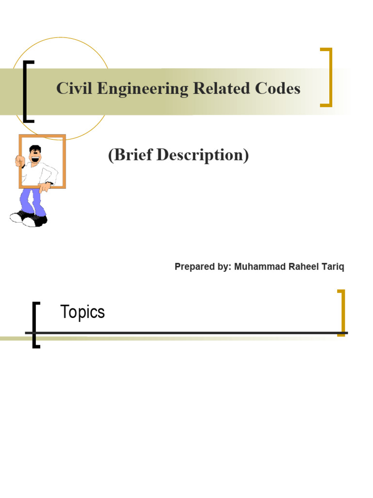 Civil Relates Codes & Standards | PDF | Engineering | Civil Engineering