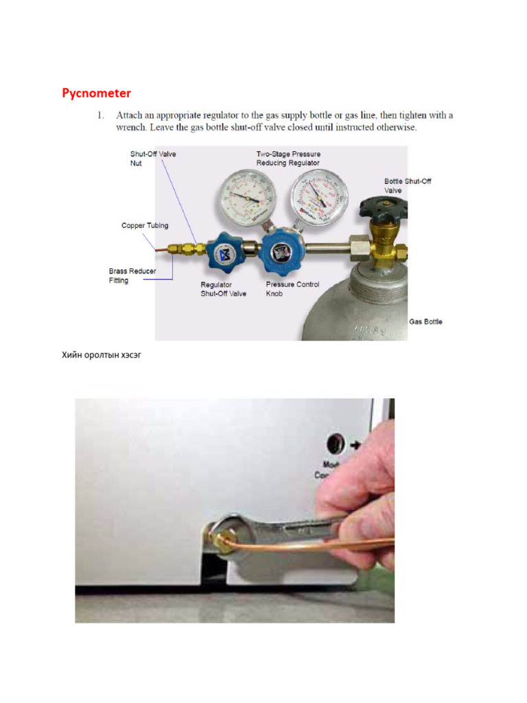 Equipments Gases | PDF