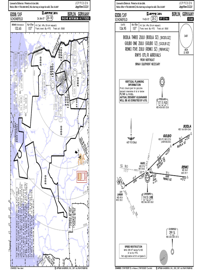 EDDB/SXF Arrival Procedures Guide | PDF