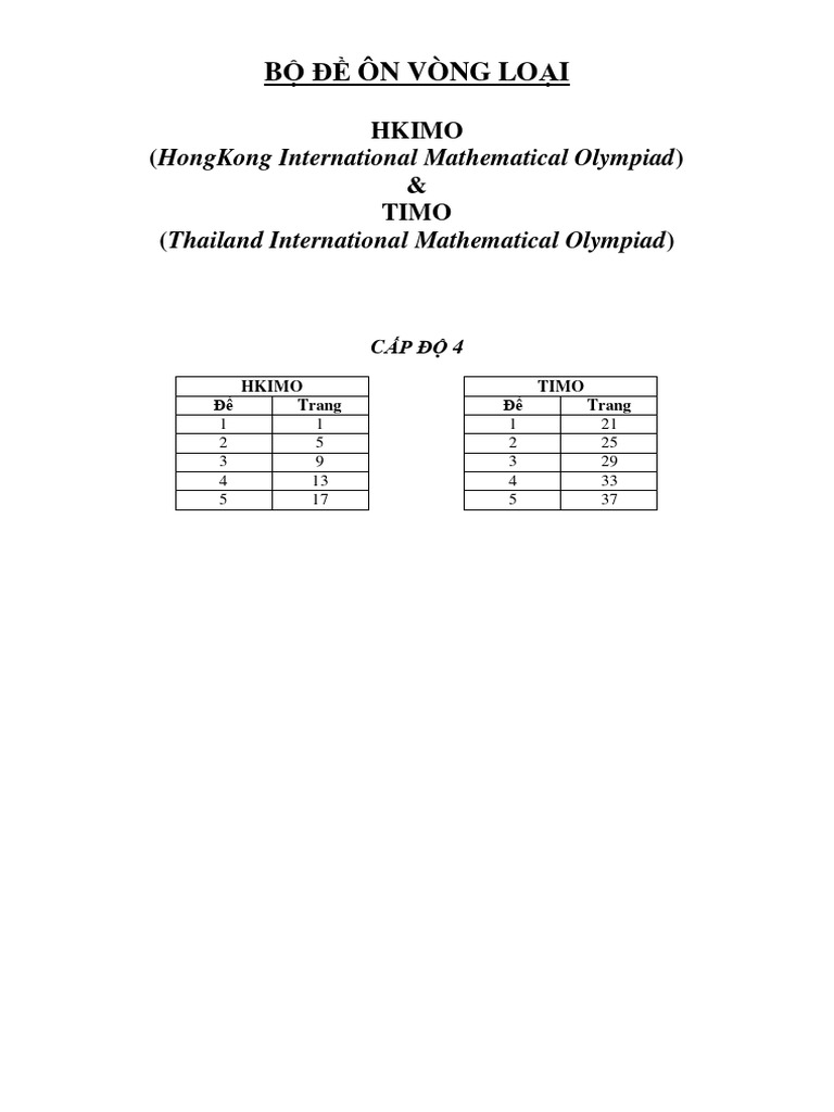(Bo de On) Hkimo & Timo 4 - VL | PDF