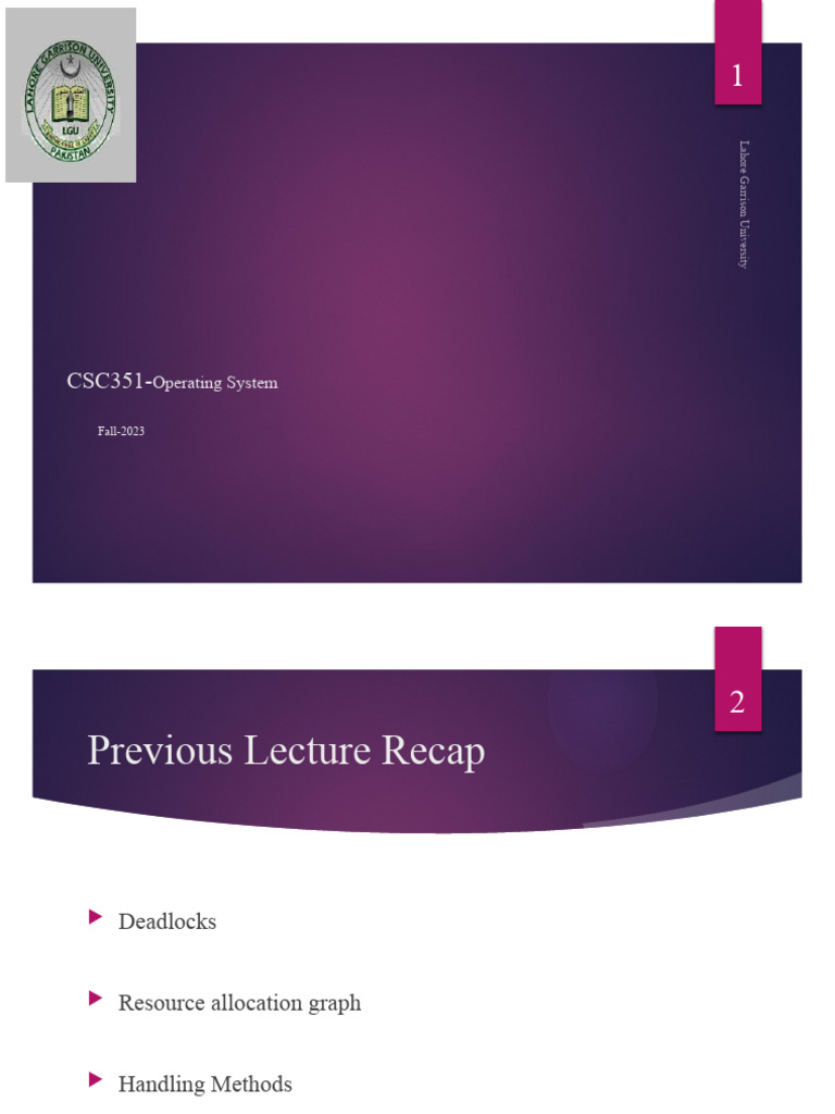 OS Lec 17-Memory Management | PDF OS Lec 17-Memory Management | PDF
