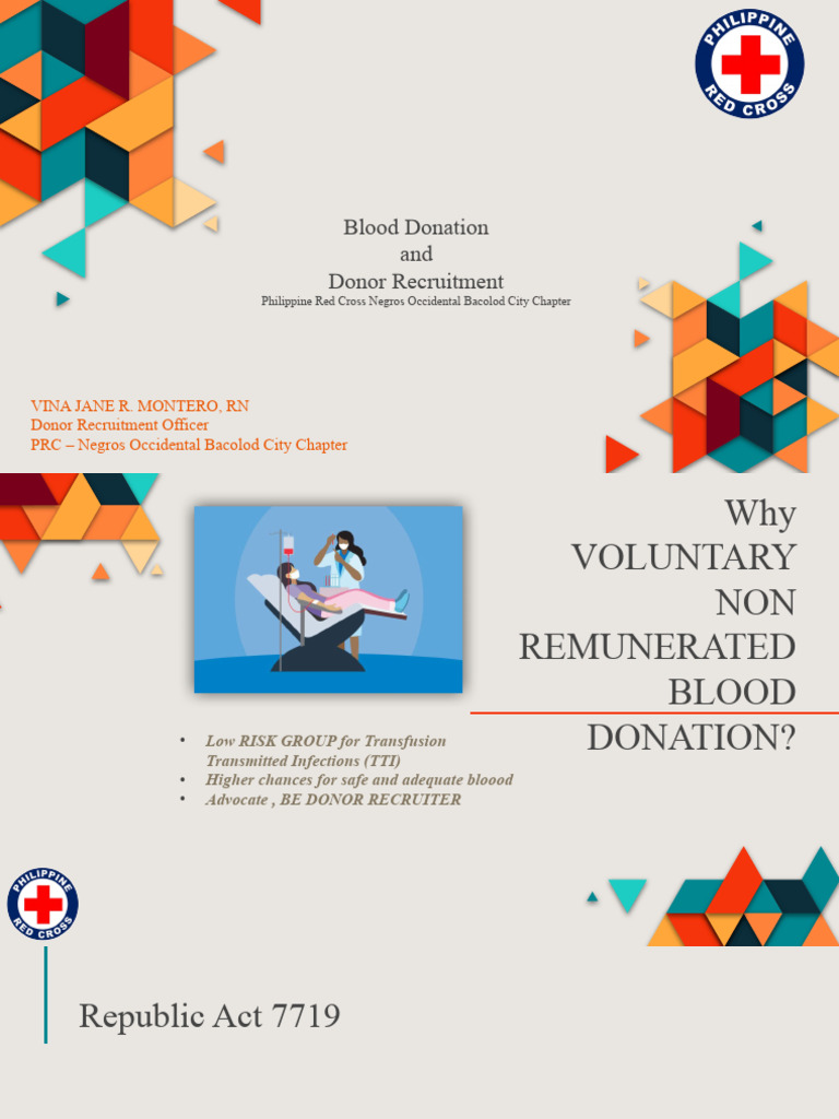 Blood Donation and Recruitment 1 | PDF | Blood Donation | Blood