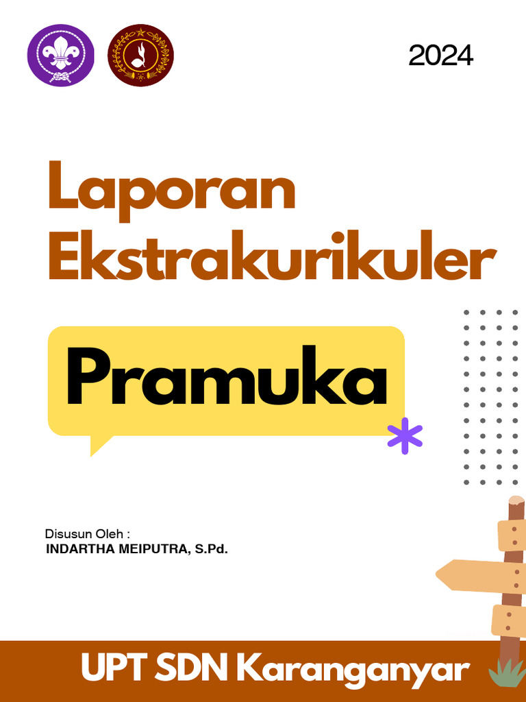 Laporan Ekstrakurikuler Pramuka | PDF | Karier & Perkembangan
