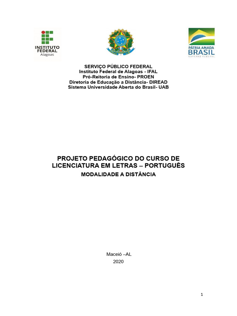 PPC Letras A Distância | PDF