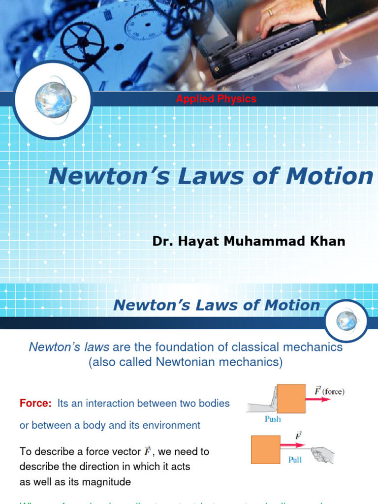04 Newton's Laws of Motion | PDF | Force | Newton's Laws Of Motion