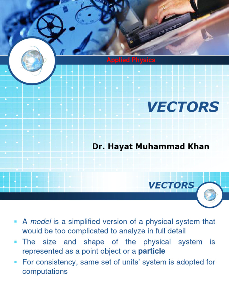 01 Vectors | PDF | Euclidean Vector | Line (Geometry)