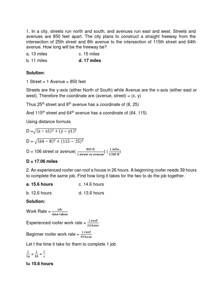 Refresher Exam 10 - MSTC Solution by Engr. Melvin | PDF | Fluid ...