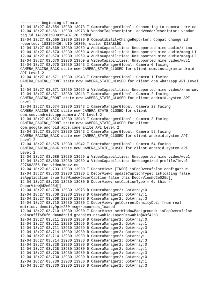 Log Cat 1701689223535 | PDF | Java (Programming Language) | Computer Architecture