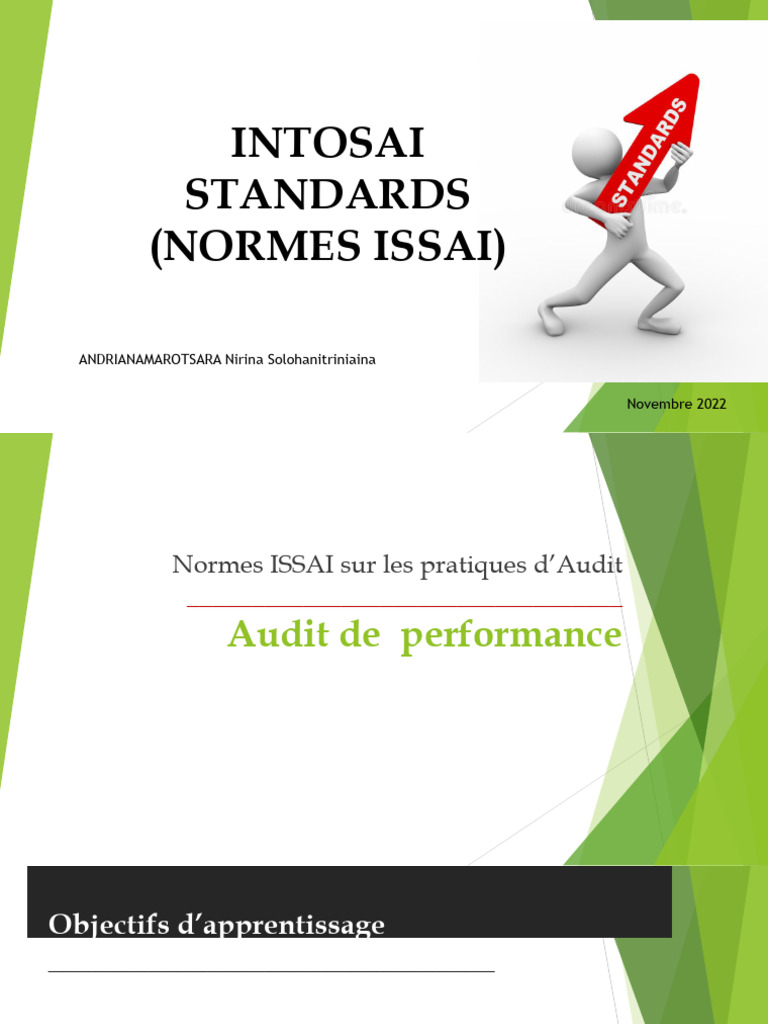 Issai Audit de Performance Presentation | PDF | Audit | Risque