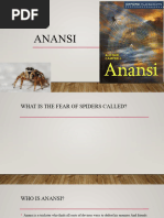 ANANSI - by Alistair Campbell | PDF | Anansi | Deception