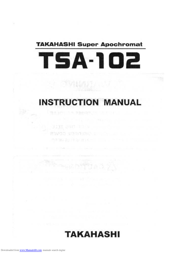 Tsa 102 | PDF