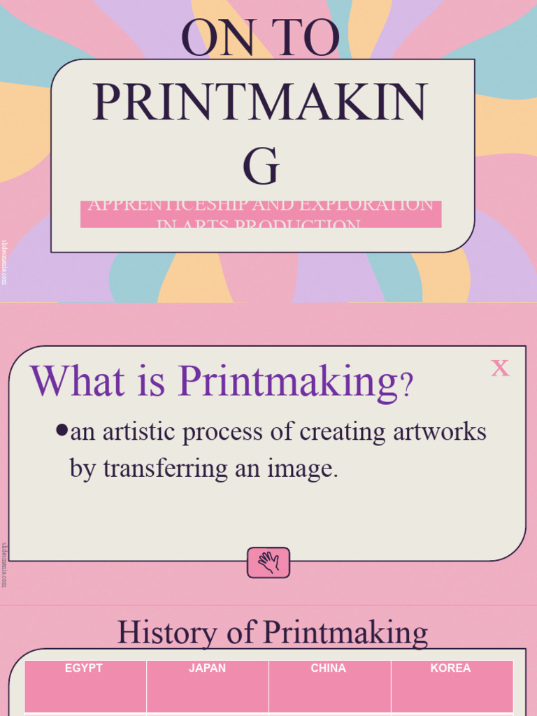 App Lesson2ppt | PDF | Printmaking | Engraving