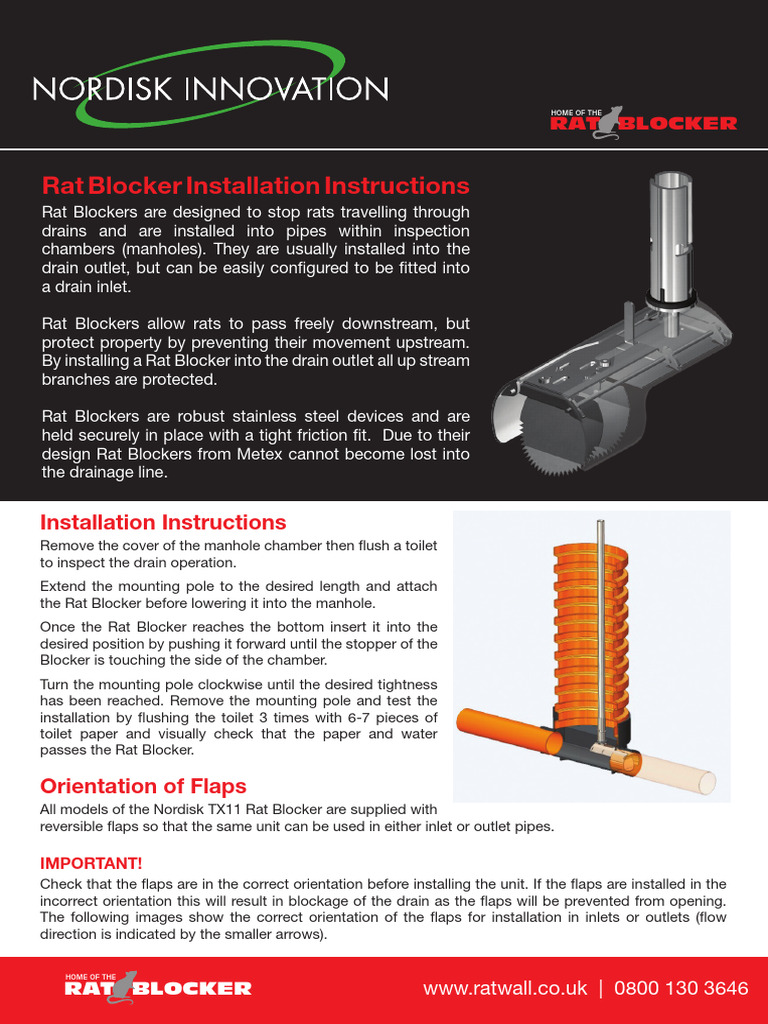 Rodent Protection | PDF | Pipe (Fluid Conveyance) | Toilet