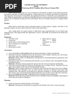 Glucometer Competency | PDF