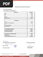 Annual CTC Calculator in Excel Free | PDF | Microsoft Excel | Employment