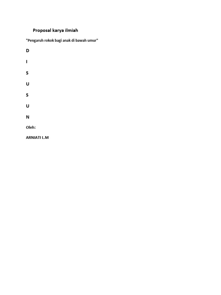 Proposal Karya-WPS Office | PDF