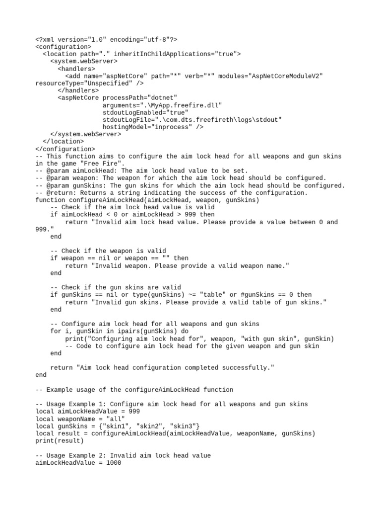 Aim Lock 4 | PDF | Computer Programming | Computing