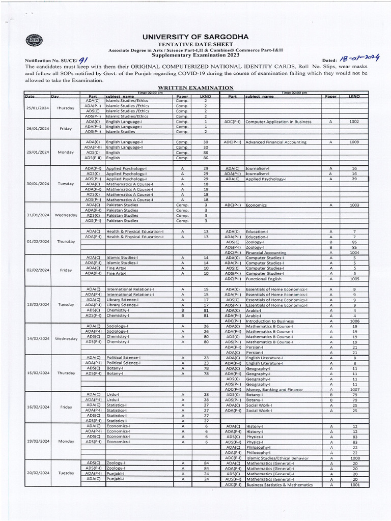 Tentative Date Sheet Ada Ads Adc Supply 2023 1705585042 Pdf