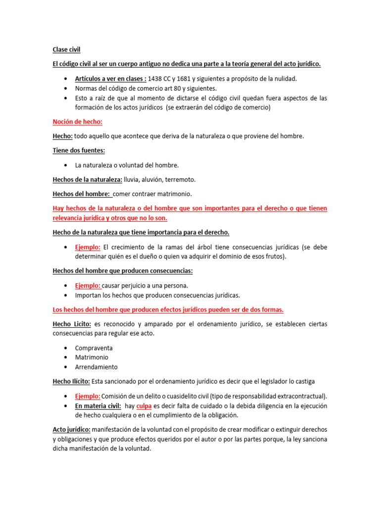 Acto Juridico Civil II | PDF | Principios éticos | Derecho civil ...