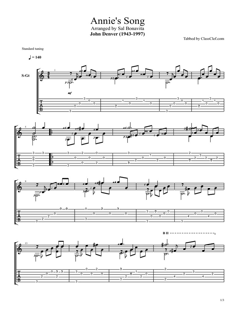 Annies Song By John Denver Pdf