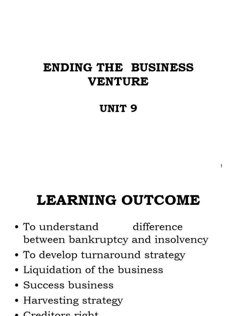 Understanding Bankruptcy vs. Insolvency | PDF | Bankruptcy | Liquidation