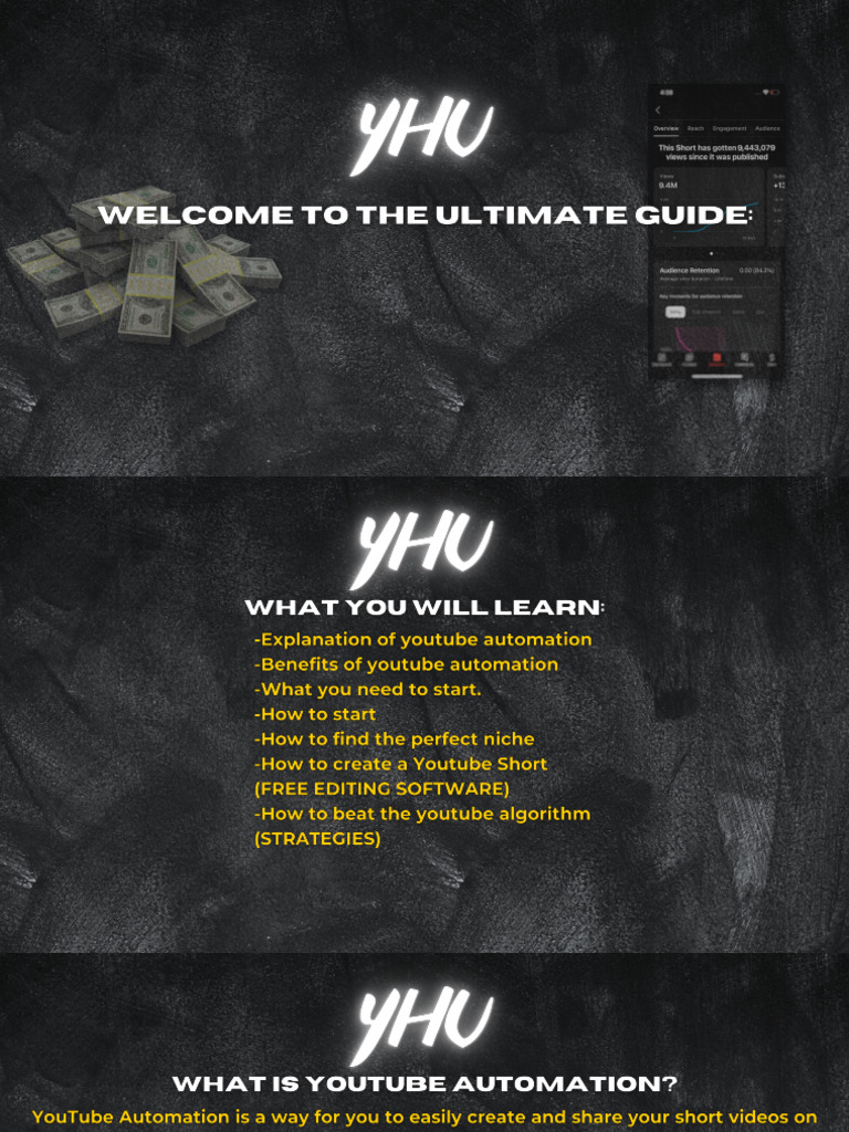 The Ultimate Guide Launching Your YouTube Journey | PDF | You Tube ...