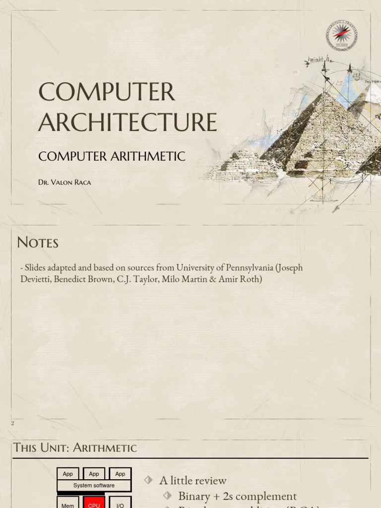 Computer Arithmetics | PDF | Multiplication | Theory Of Computation