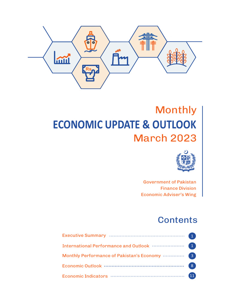 Economic Update March 2023 | PDF | Government Budget Balance | Inflation