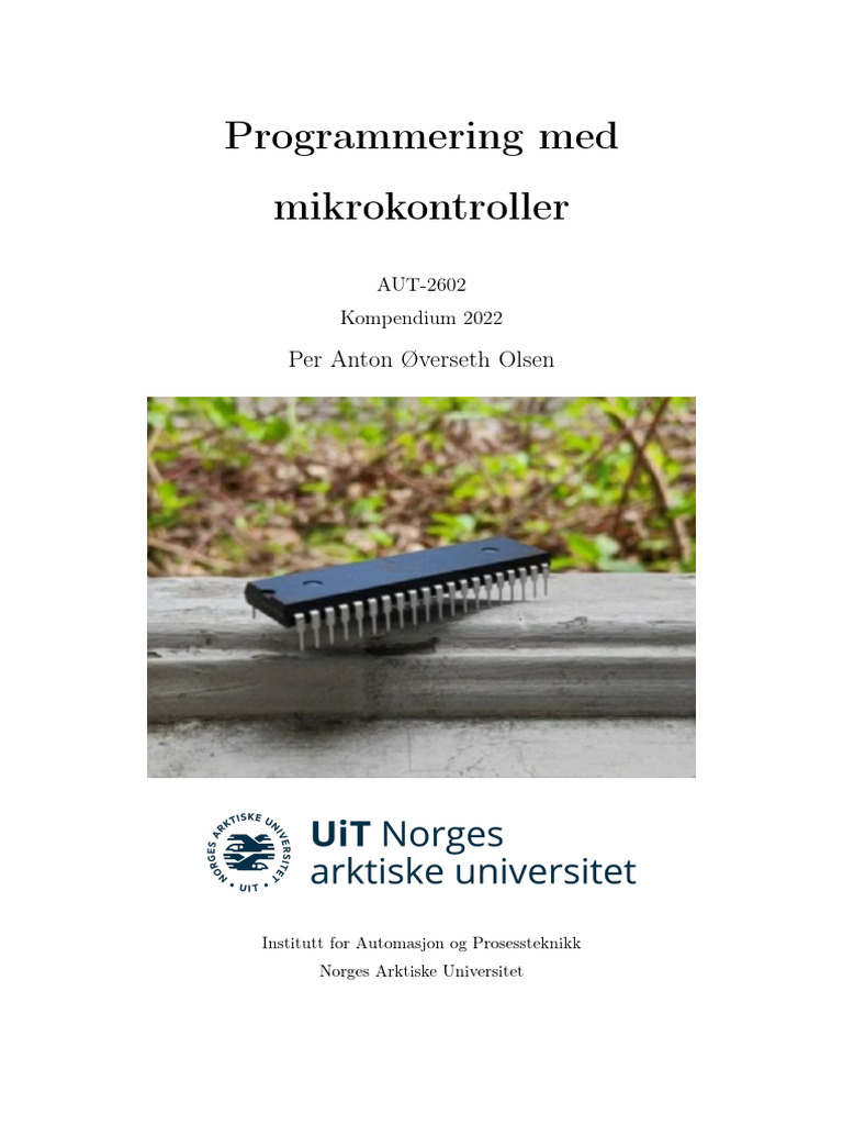 Programmering_med_mikrokontroller__Kompendium (1,2,3,,6) | PDF
