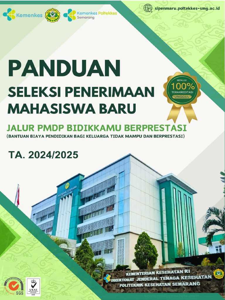 PMDP Bidikmisi Poltekes Semarang | PDF