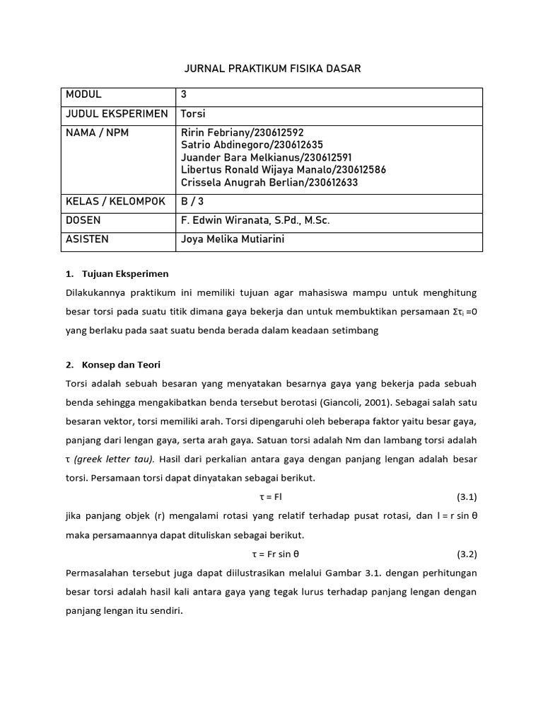 Modul 3 - B3 Finall | PDF