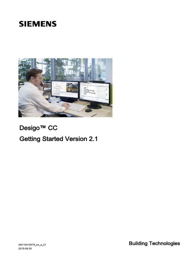Desigo CC | PDF | Window (Computing) | World Wide Web